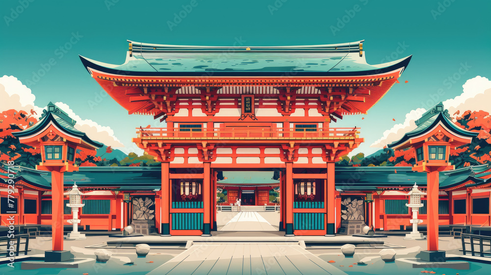 Celebrating the cultural richness of Kyoto's Fushimi Inari Shrine ...