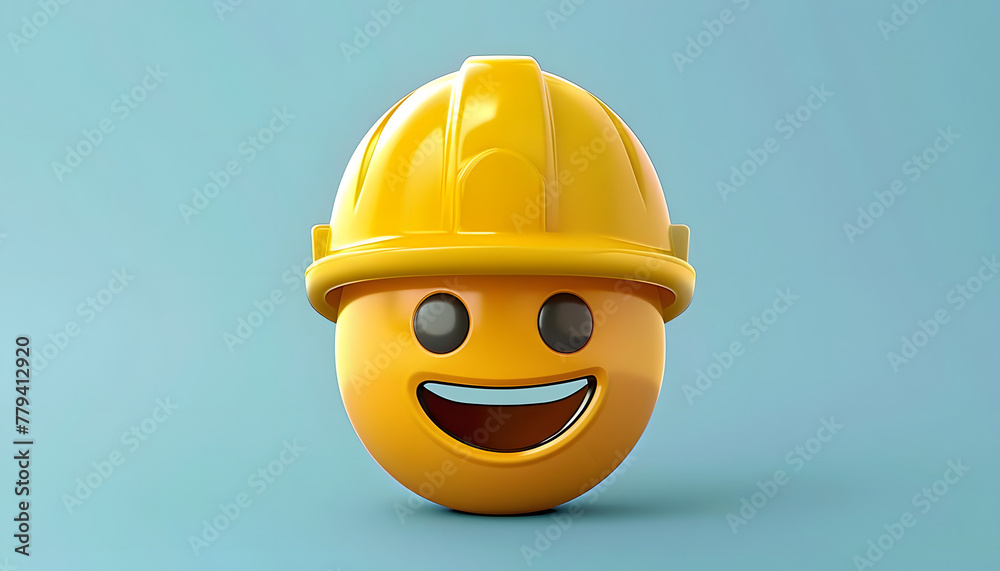 Visualize the construction emoji representing building infrastructure ...