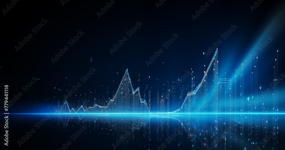 Modern Modern Infographic Vector Template With Statistics Graphs