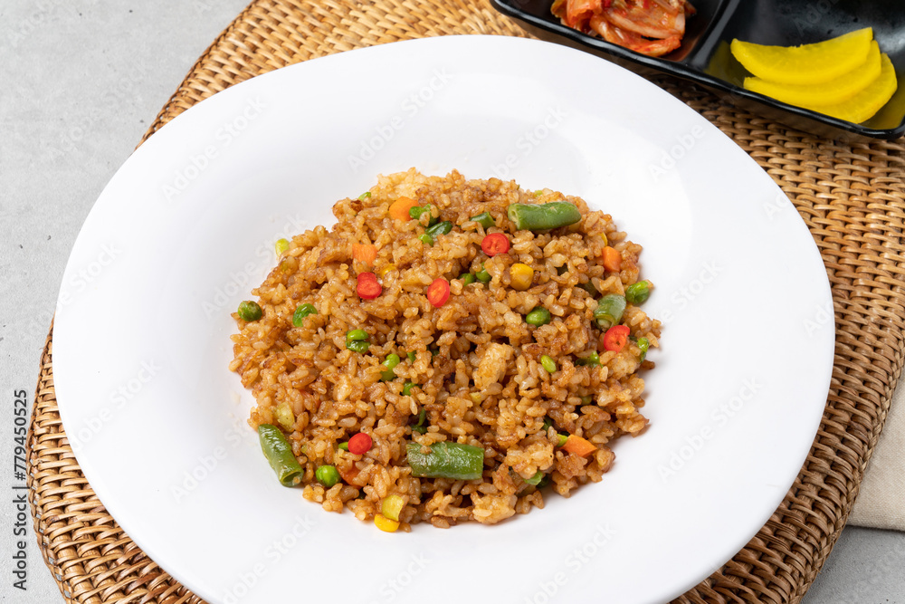 Korean food, bibimbap, oyster rice, mara oyster chicken, braised, Yuk ...