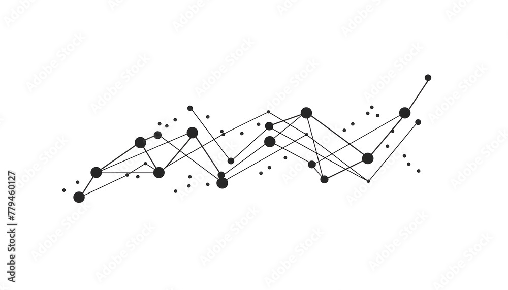 Imagine a line graph trending upwards indicating growth or progress ar7 ...