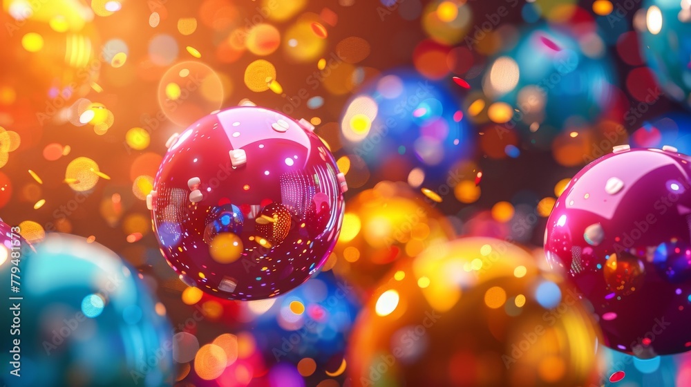 Illustrated against the backdrop, the lucky draw captured attention ...