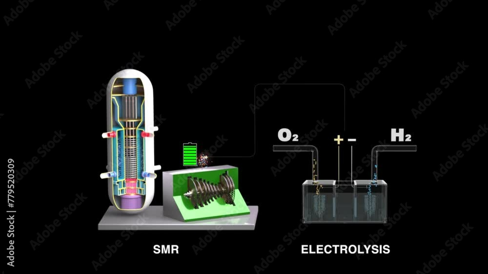 Hydrogen production using small modular reactor and carbon neutrality ...