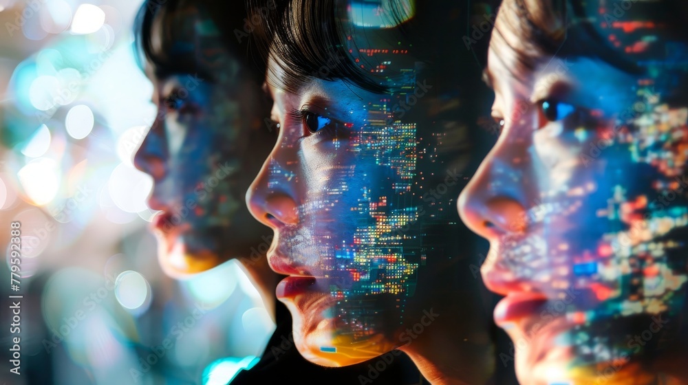 Through AIs lens, the complexity of multiple identities emerges ...