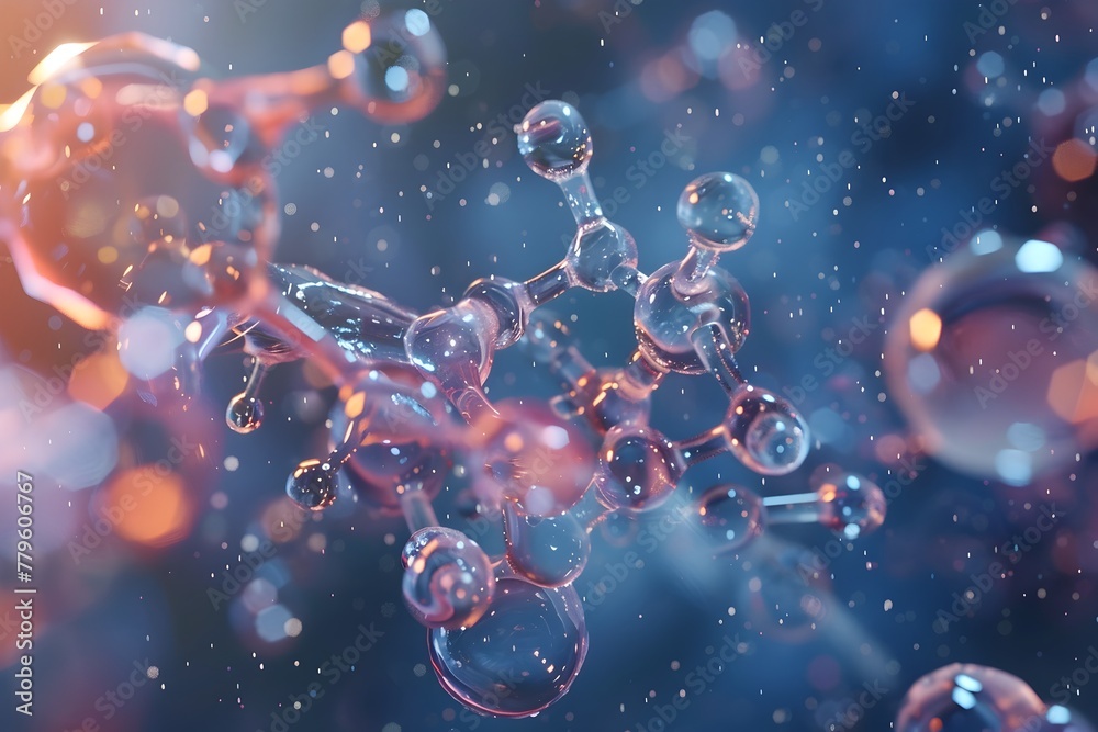 HbA1c Molecules in Fluid Motion: A Dynamic 3D Representation of ...