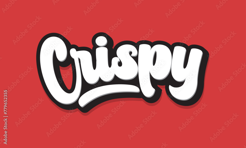crispy letter logo crispy chicken logo Crispy clothing vector ...