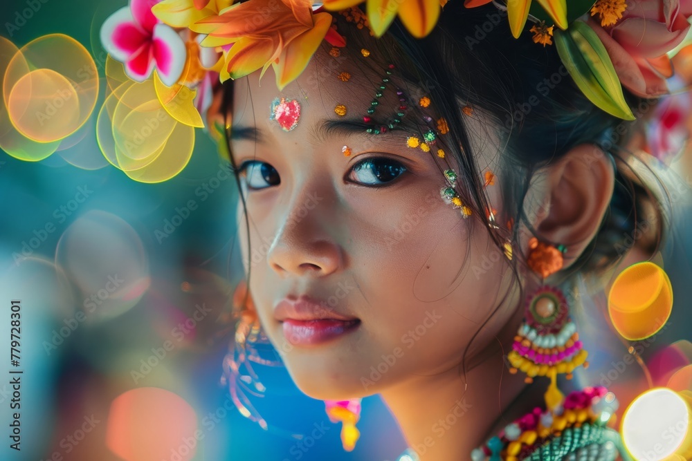 Cultural lifestyle photography with vivid main elements and a blurred ...