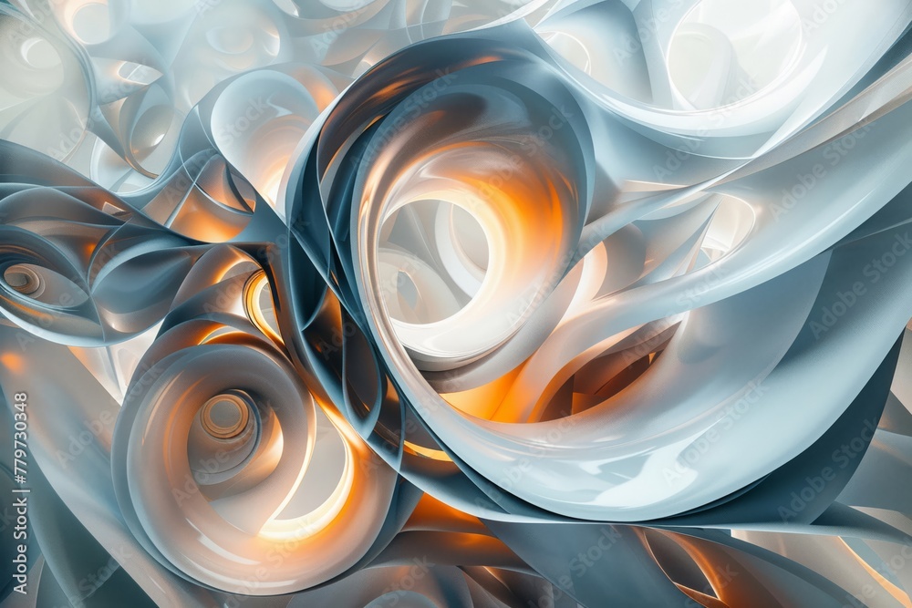 Abstract conceptual art representing powerful ideas, perfect for ...