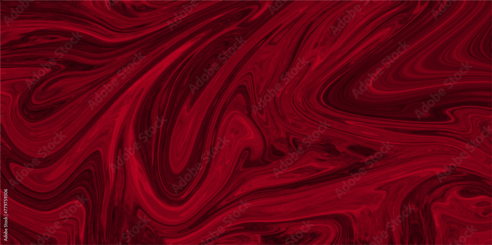 Abstract beautiful swirl liquid red background, Bright and shiny swirl ...