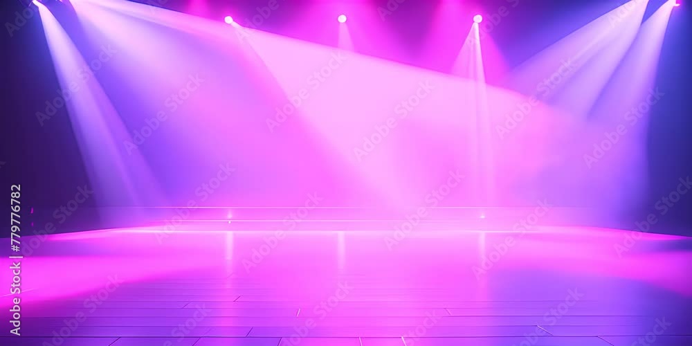 Modern dance stage light background with spotlight illuminated for ...