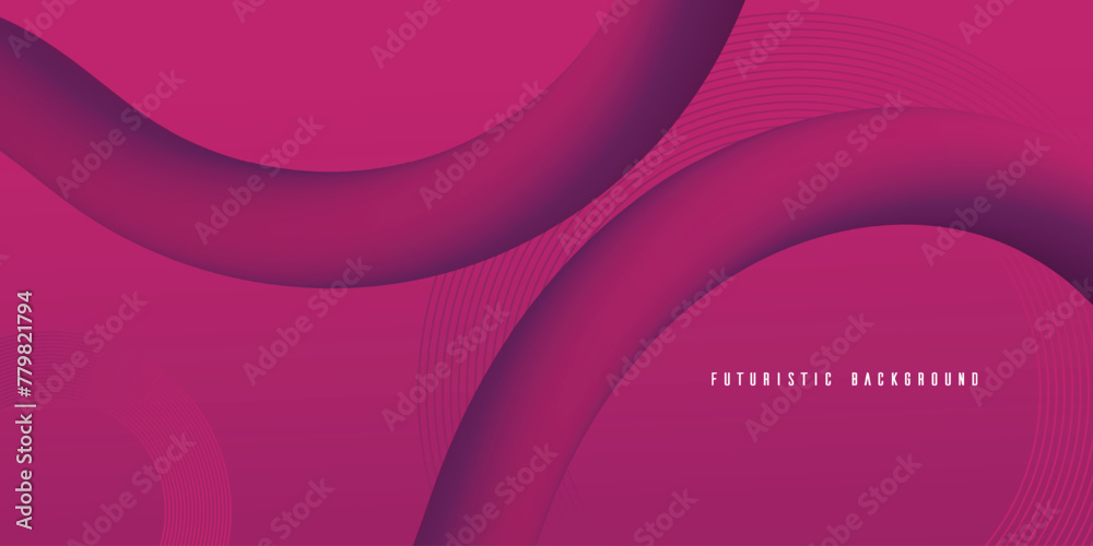 pink background with lines abstract Circles: A Simple Yet Effective ...