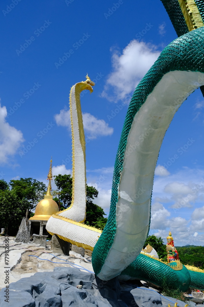 temple, thai temple, serpent, great Naga, King of Nagas, thai Naga ...