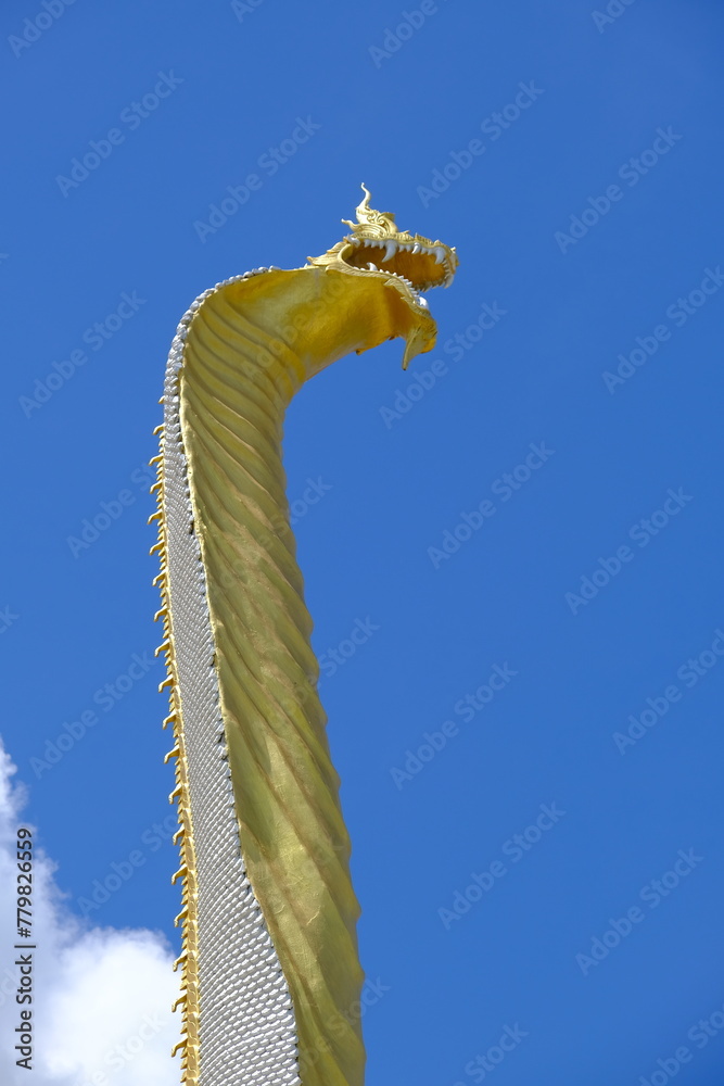 temple, thai temple, serpent, great Naga, King of Nagas, thai Naga ...