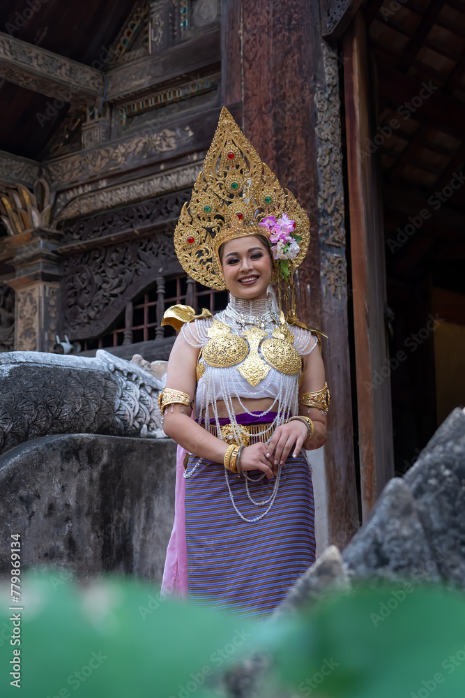 The Thai Songkran Goddess of the year 2024 is named "Nang Moh Thor ...