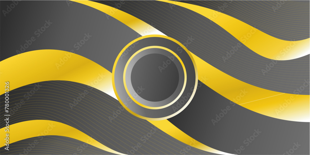 Golden curve line luxury background, Modern cover design. invitation ...