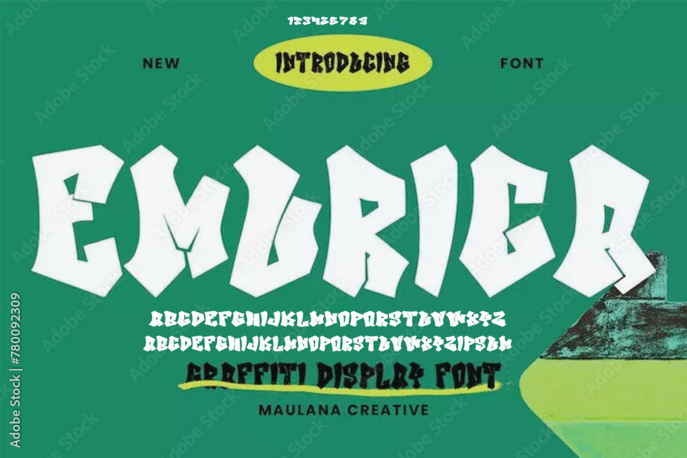 Grunge alphabet with capital letters. Dirty textured vector font ...