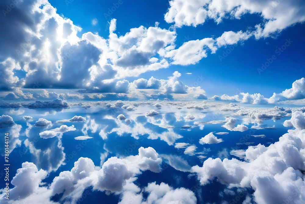 Foto de Witness the ethereal beauty of a panoramic view, where the ...