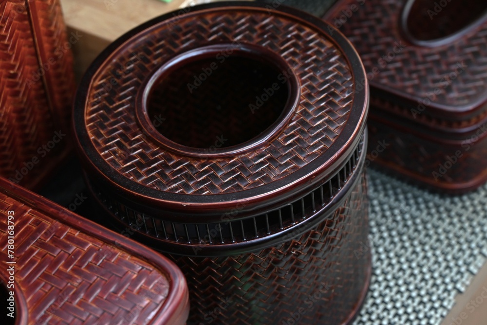 Introducing souvenirs from sightseeing in Japan. Japanese bamboo crafts ...