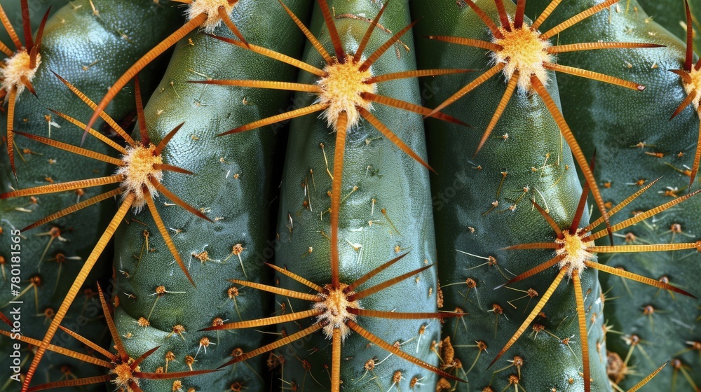 Examining the intricate texture of a cactus up close unveils the clever ...
