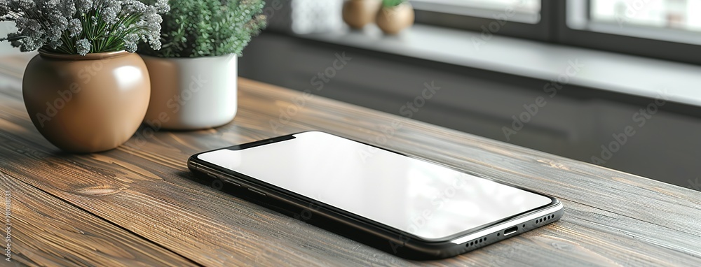 Realistic smartphone mockup. perspective mobile phone mockup similar to ...