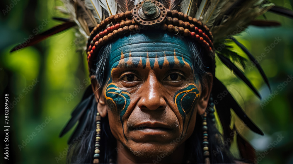 The portraits of indigenous tribes in the Amazon rainforest capture ...