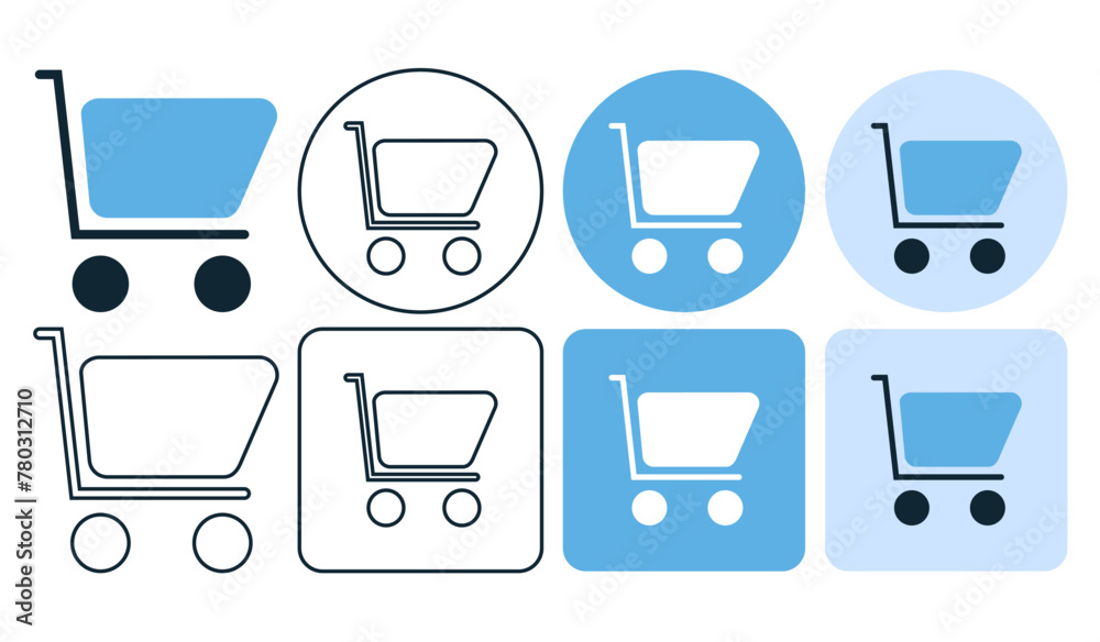 Shopping Cart Icon shop and sale icon Shopping and E-commerce check out ...