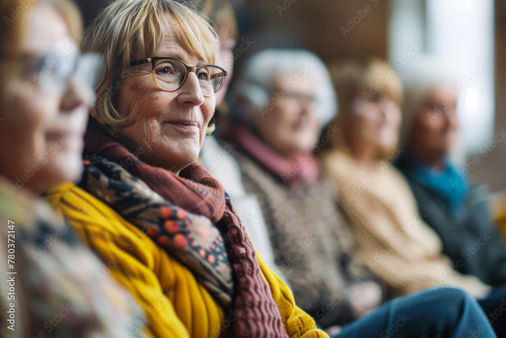 Implementing peer support senior groups in a community center, creating ...