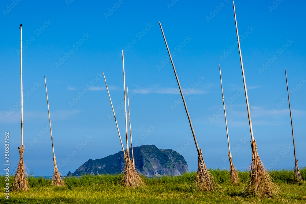 The environmental landscape art in the restoration park of Chaojing ...