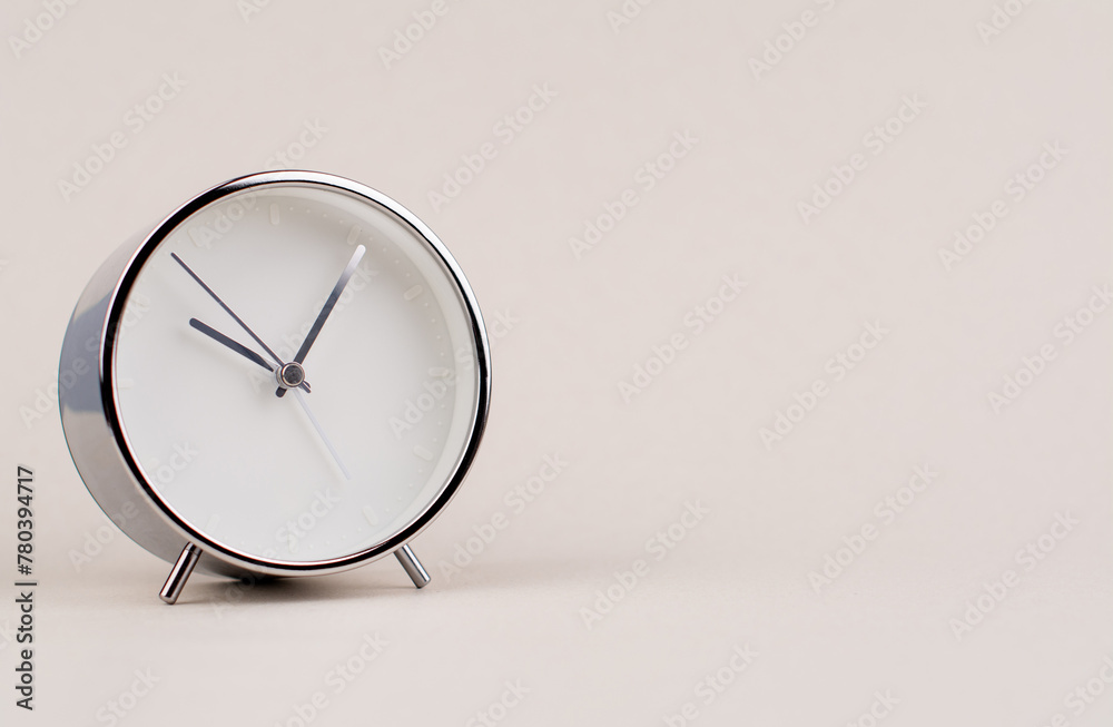 Time hand shows standing time. High quality studio photo of a clock ...