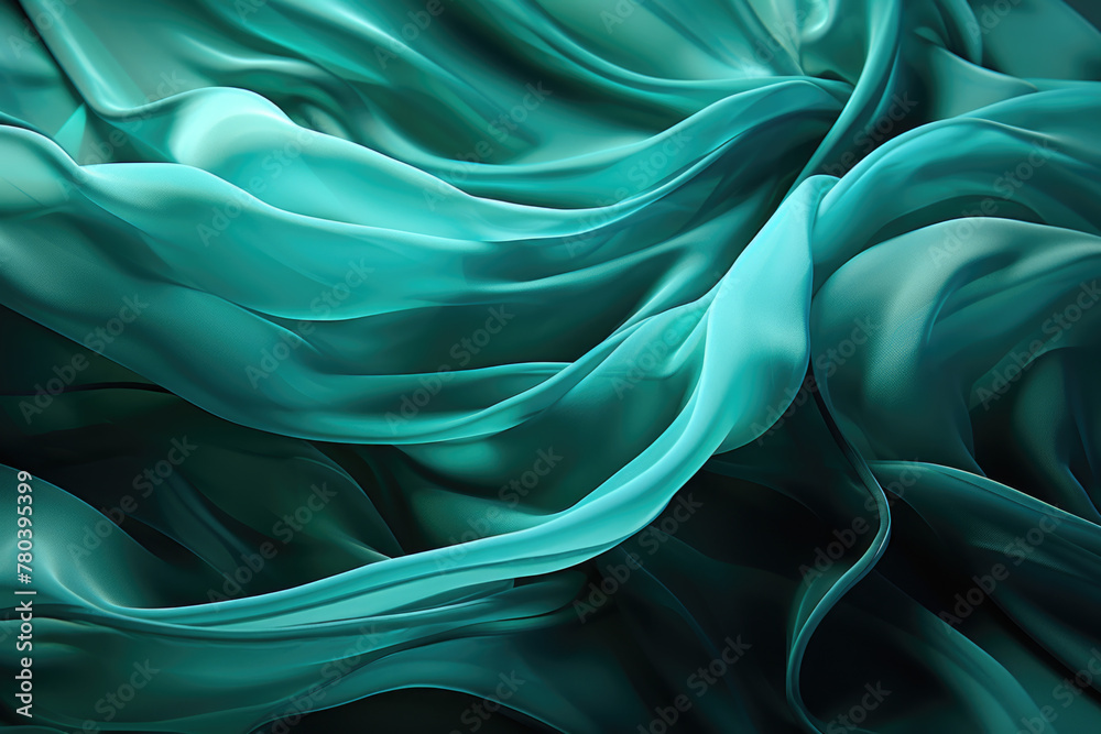 wind-blown translucent silk and satin material pattern and design in ...