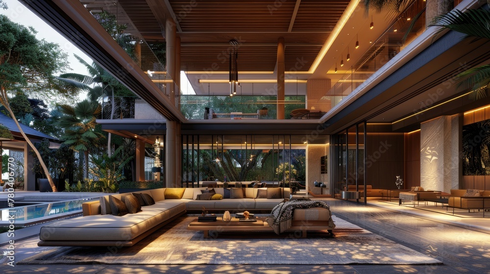 a seven-floor residence, boasting a pool and kid's club, alongside a ...