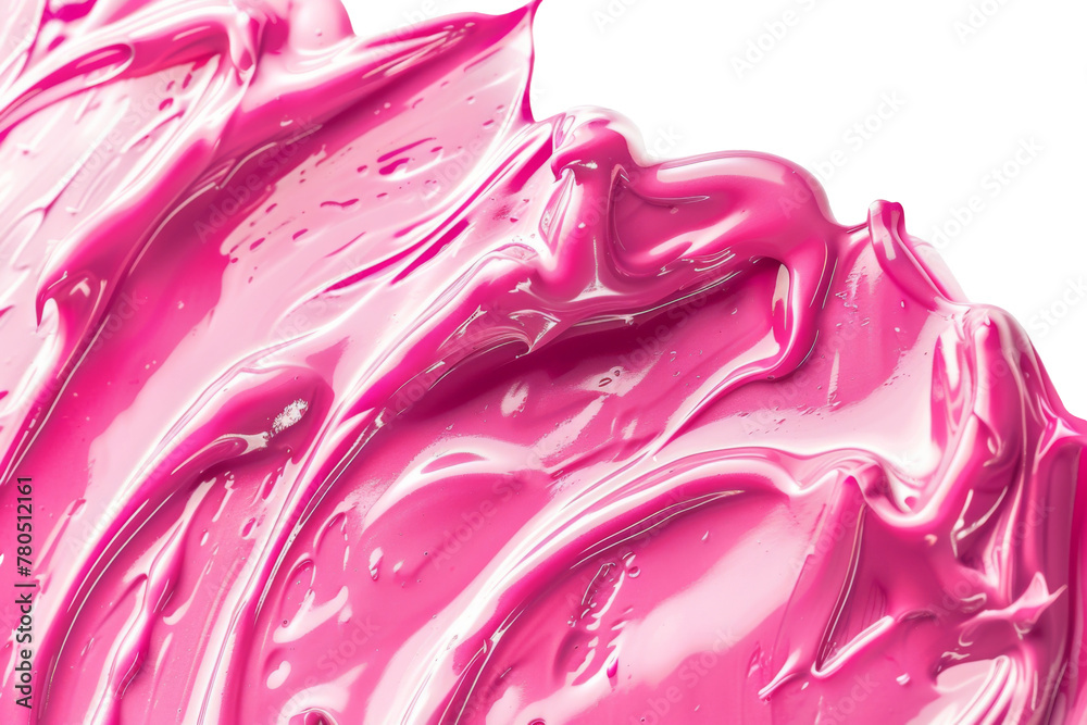 Cosmetic make up smudge smear or swipe isolated on clean png background ...