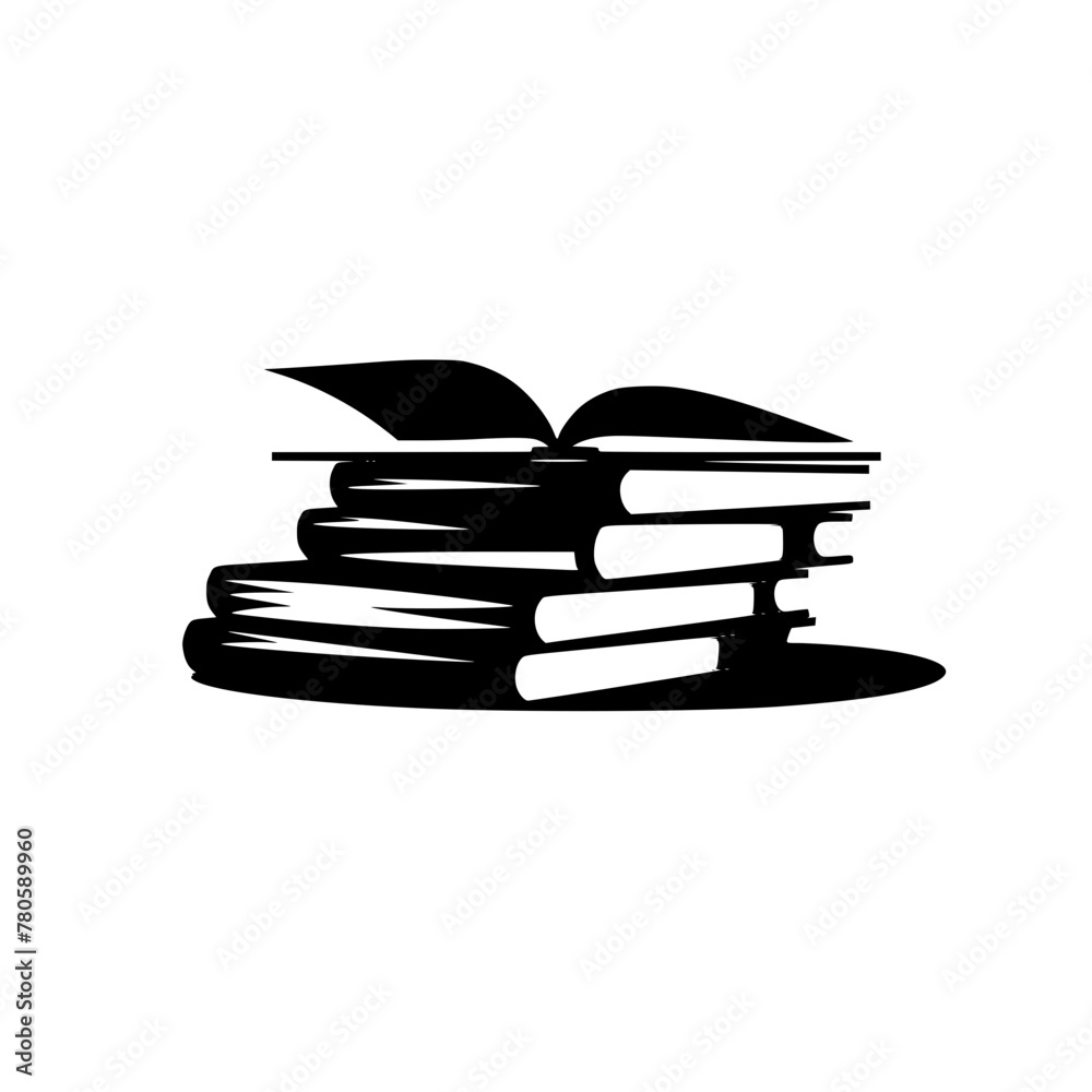 Book SVG Bundle, Book PNG Bundle, Book Clipart, Book Silhouette, Book ...