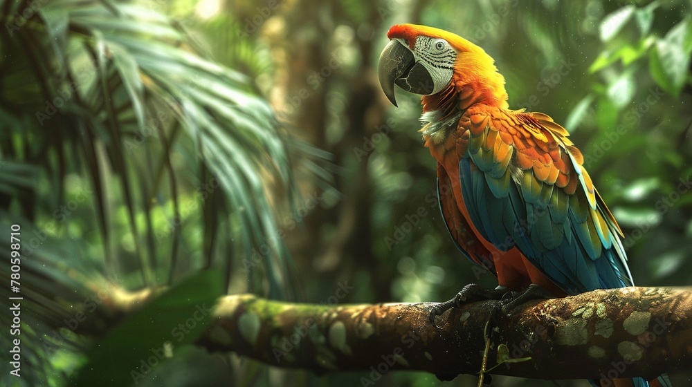 Create a short story about a young biologist studying a rare species of ...