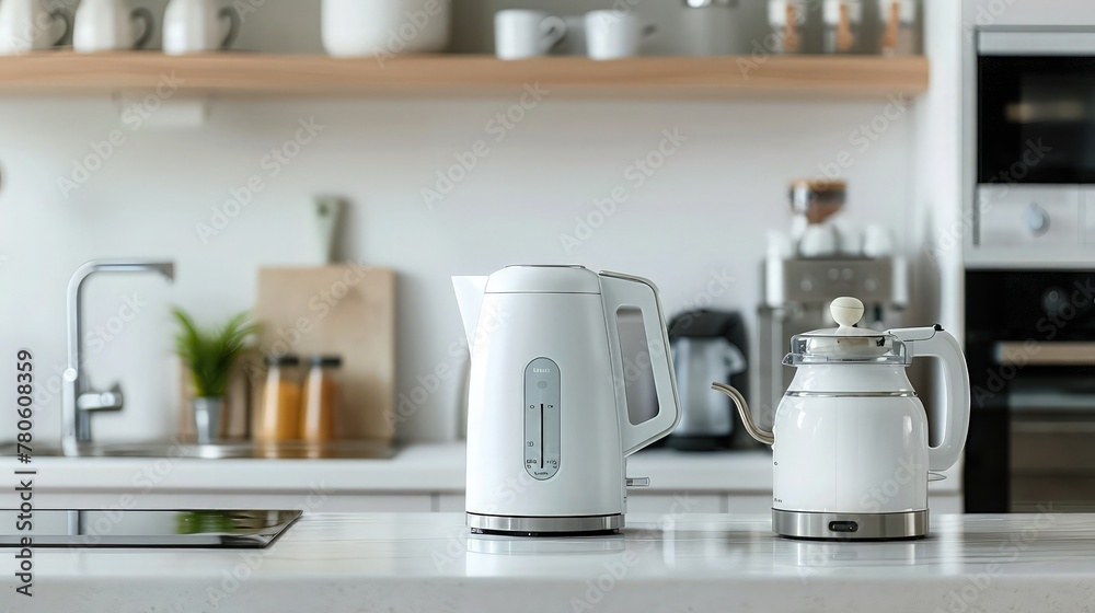a sleek and functional modern kitchen interior with clean lines ...