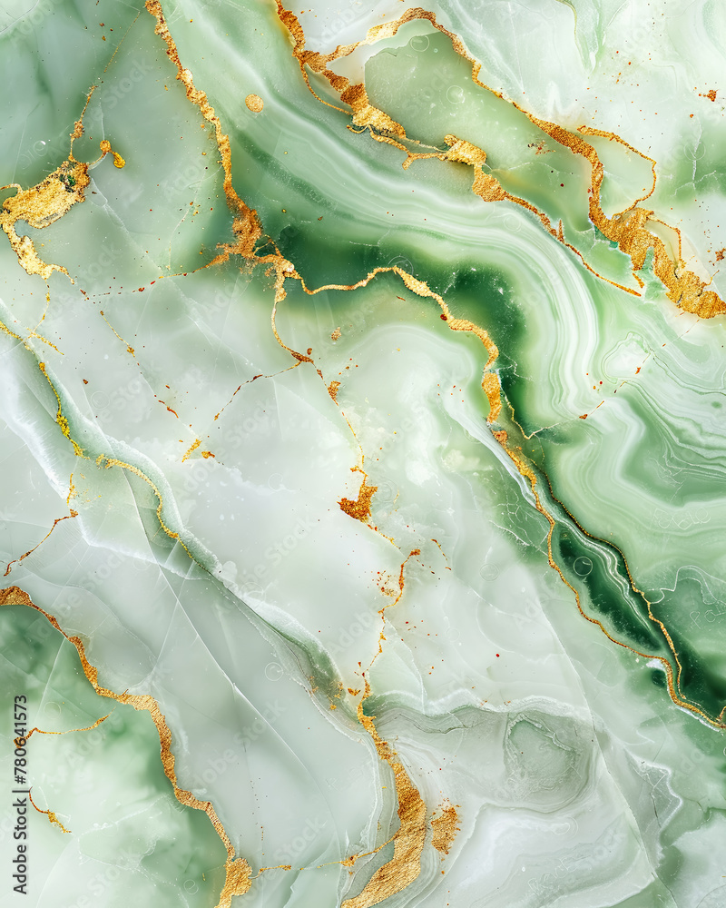 Abstract Sage Green Marble Texture Background Stock Illustration ...