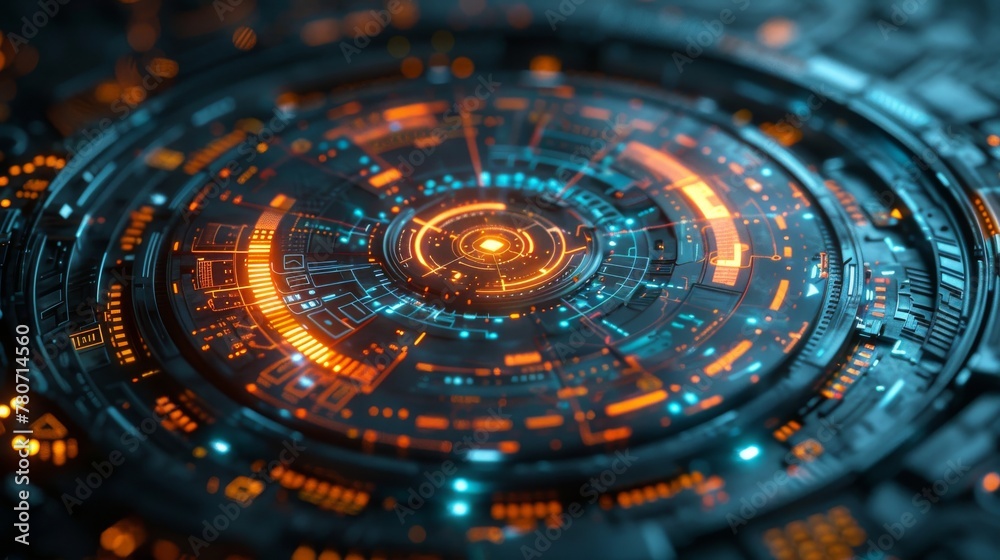 In the HUD interface, there are round frames, aim control circles, and ...