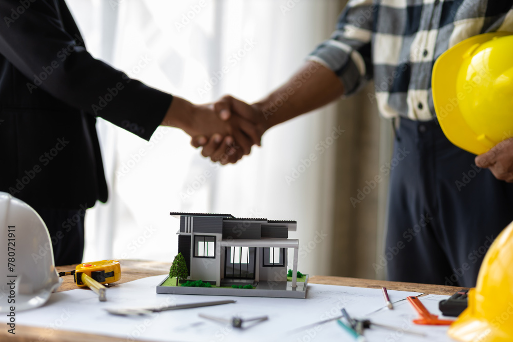 Collaborative teamwork of architect partners to design the development ...