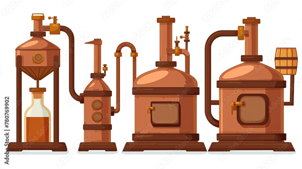 Explore the rustic beauty of a moonshine still, where time-honored ...