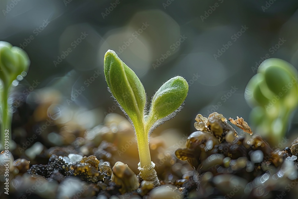 Exploring the intricate stages of seed germination, unveiling the ...