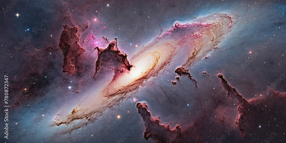 Planetary Emission Reflection Nebula and Galaxies with Supernova ...