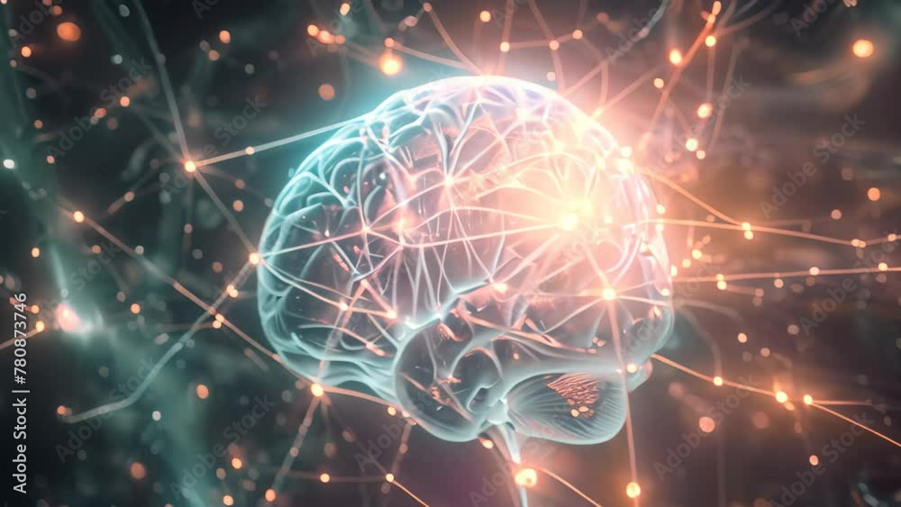 This computer-generated Video shows a detailed 3D illustration of a ...