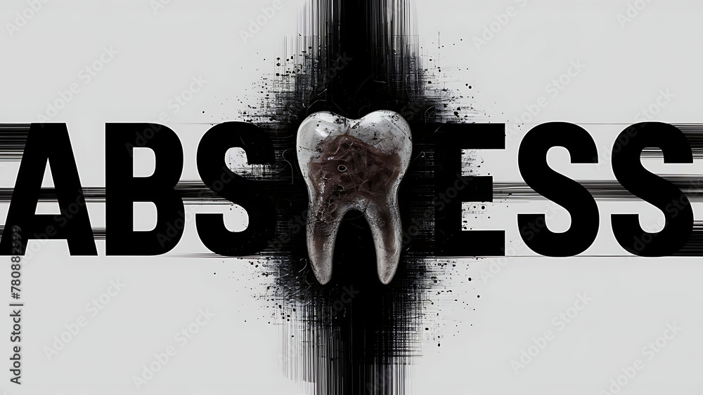 Dental Abscess Awareness - dark, foreboding, indicating seriousness of ...