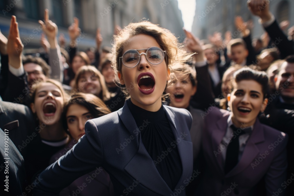 Confident woman. Celebrating women's history month: a tribute to ...