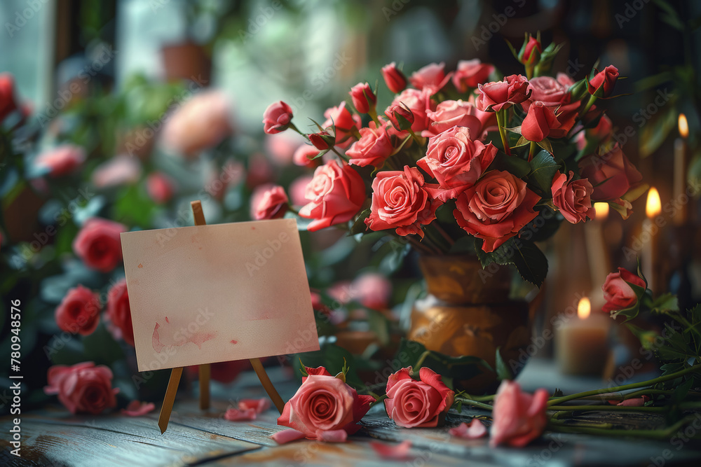 A handwritten card filled with words of love and appreciation for a ...