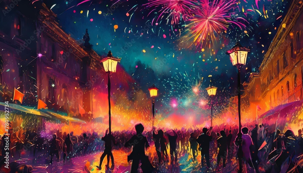 vibrant diverse cartoon illustrations capture the joy and excitement of ...