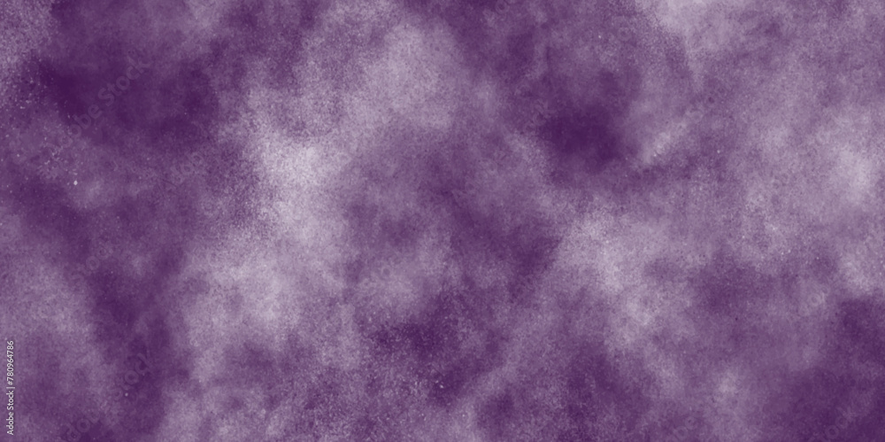 purple watercolor background painted empty smooth paper texture, old ...