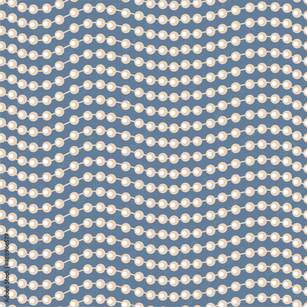 Seamless glamour print pattern with beads jewelry art decor wallpaper ...