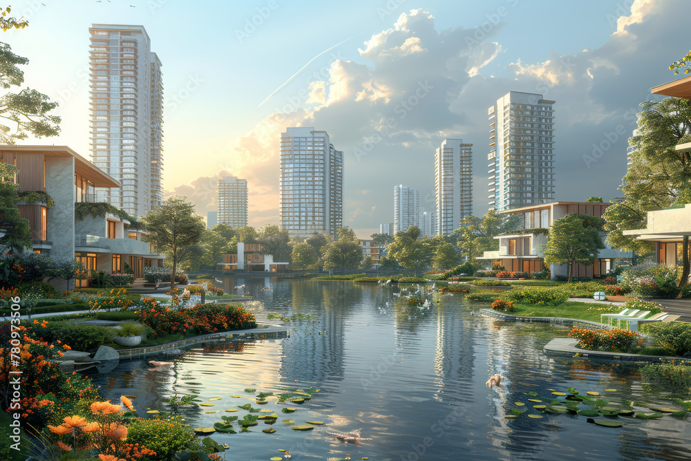 A joint project in urban planning, involving architects, city planners ...