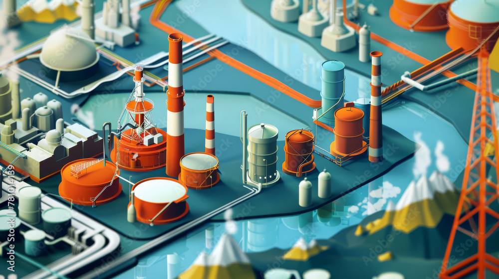 Animated depiction of the oil refining capacity by country, showing top ...